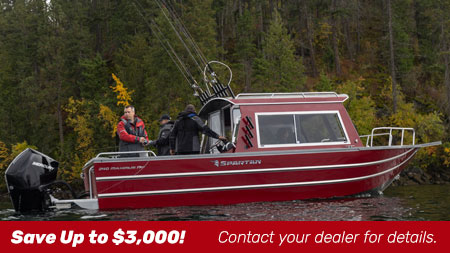 Welded Aluminum Fishing Boats - Spartan Boats - Heavy Gauge Aluminum Boat