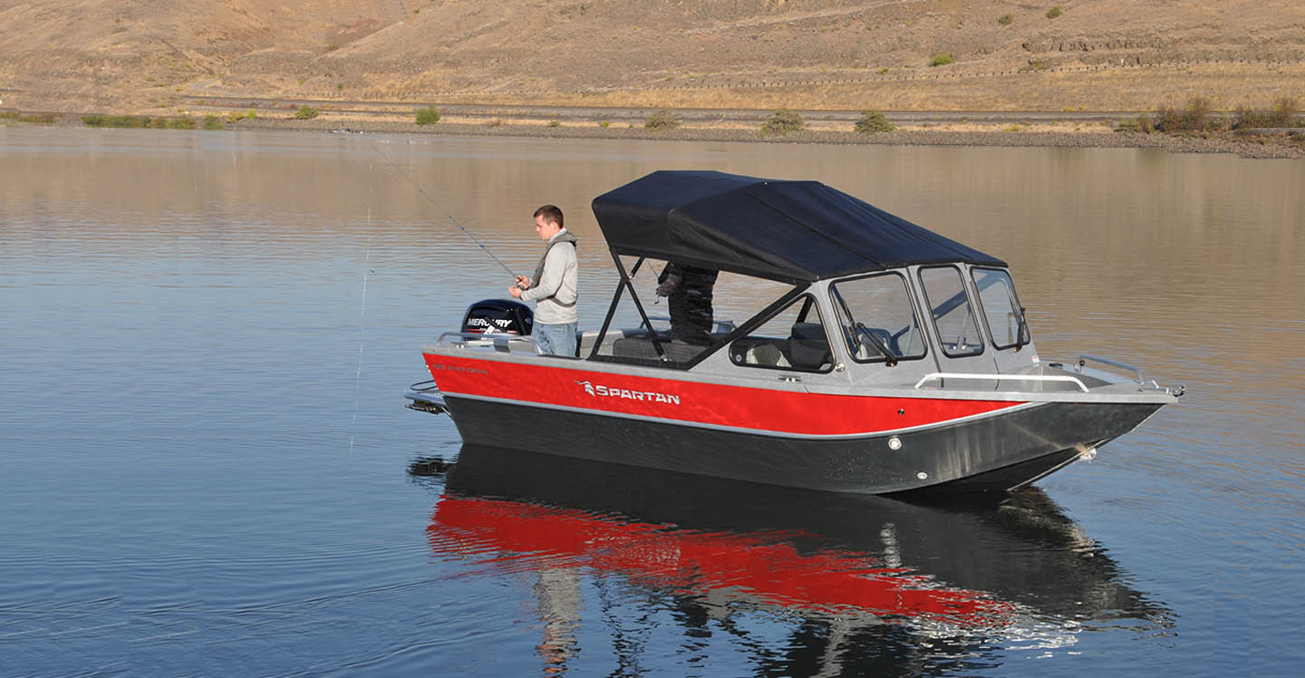 Welded Aluminum Fishing Boats - Spartan Boats - Heavy Gauge Aluminum Boat