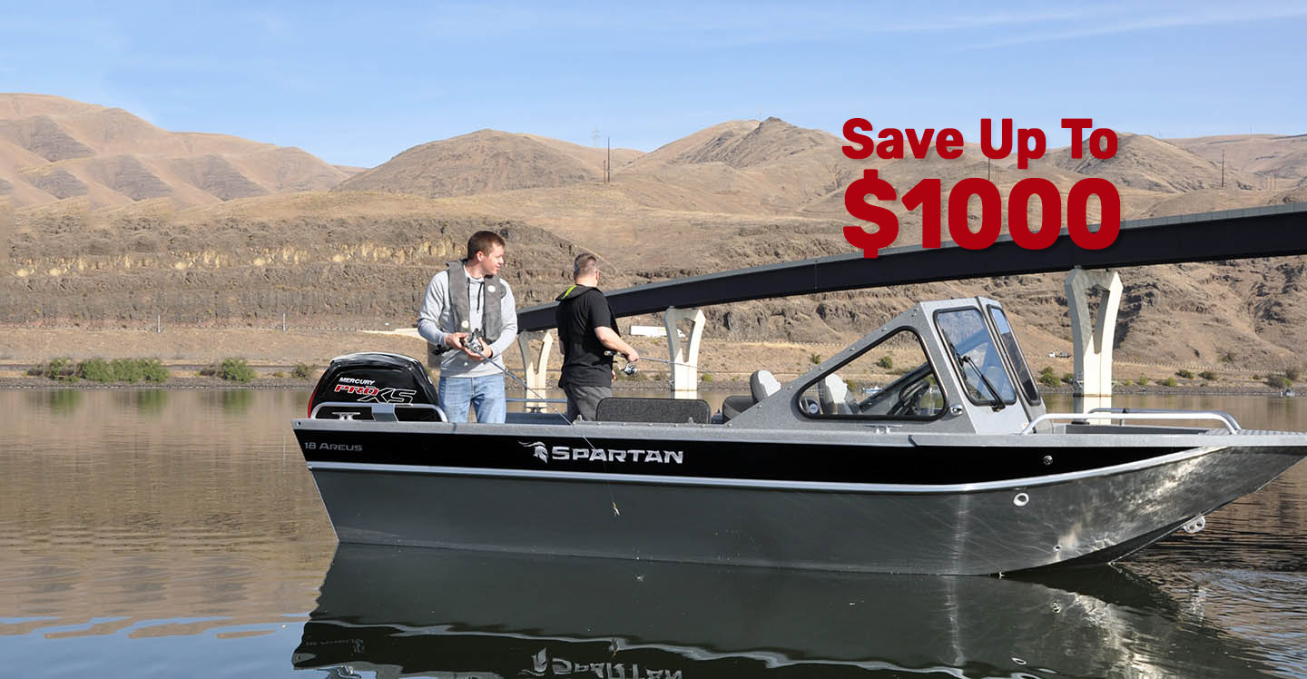 Welded Aluminum Fishing Boats - Spartan Boats - Heavy Gauge Aluminum Boat