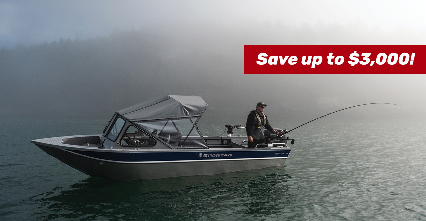 Welded Aluminum Fishing Boats - Spartan Boats - Heavy Gauge Aluminum Boat